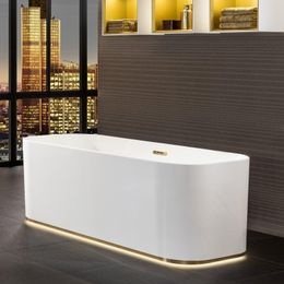 Villeroy & Boch Villeroy & Boch Finion freistehende Badewanne, oval, UBQ177FIN7N300V101,