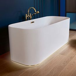Villeroy & Boch Villeroy & Boch Finion freistehende Badewanne, oval, UBQ177FIN7A300V1RW,