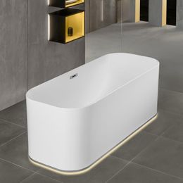 Villeroy & Boch Villeroy & Boch Finion freistehende Badewanne, oval, UBQ177FIN7N100V101,