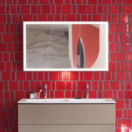 Duravit L-Cube Spiegelschrank, 3 T&uuml;ren, LC7553018180010,