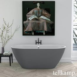Tellkamp Cosmic freistehende Oval-Badewanne, 0100-057-S0-A/CRWMCM,