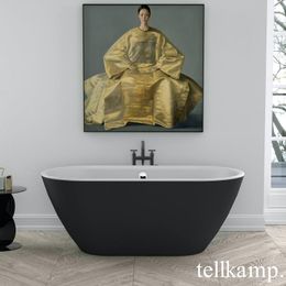 Tellkamp Cosmic freistehende Oval-Badewanne, 0100-057-00-AUF/CRWMEB,