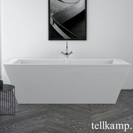 Tellkamp Base freistehende Rechteck-Badewanne, 0100-068-00-AUF/WG,