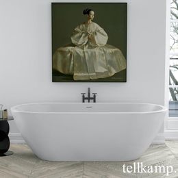 Tellkamp Cosmic freistehende Oval-Badewanne, 0100-287-SB-A/WMWM,