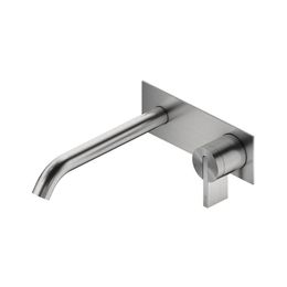 RITMONIO DOT316 Edelstahl-Wand-Waschtischarmatur, PR50AL122INOX,