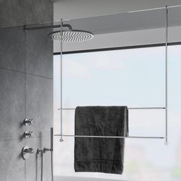 Giese Server Badetuchhalter für Glasmontage, 11858-02,