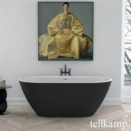 Tellkamp Cosmic freistehende Oval-Badewanne, 0100-257-00-A/WMWMEB,