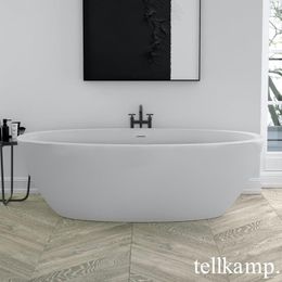 Tellkamp Space freistehende Oval-Badewanne, 0100-288-SB-A/WMWM,