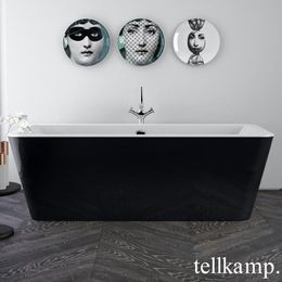 Tellkamp Pura freistehende Rechteck-Badewanne, 0100-085-00-AUF/CRSW,