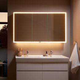 Villeroy & Boch Villeroy & Boch My View Now Spiegelschrank, mit Beleuchtung B: 140 H: 75 T: 16,8 cm, 3 T&uuml;ren, A4571400,