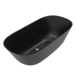 Villeroy & Boch Villeroy & Boch Theano freistehende Badewanne, oval, UBQ155ANH7F200V-R7,