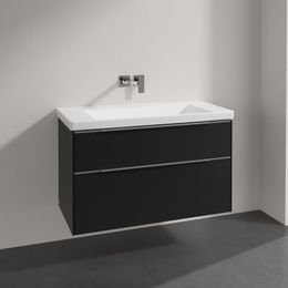 Villeroy & Boch Villeroy & Boch Subway 3.0 Badmöbel-Set 100 cm, 2 Auszüge
