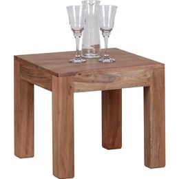 Wohnling, Couchtisch + Beistelltisch, Massiv (45 x 45 x 40 cm)