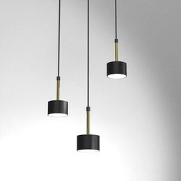 Milagro, Pendelleuchte, ARENA BLACK/GOLD Pendelleuchte 3xGX53 (GX53)