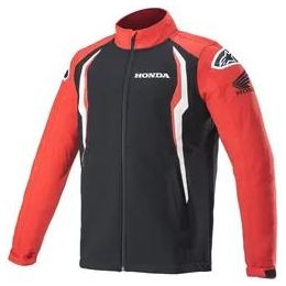 Alpinestars Honda Softshell Jacke rot / schwarz M