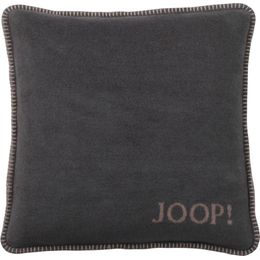 JOOP! Kissenh&uuml;lle Herren Gr&ouml;&szlig;e 50x50 braun / schwarz