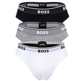 BOSS Slip Herren Gr&ouml;&szlig;e L graumeliert / schwarz / wei&szlig;