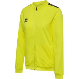 Hummel Sportsweatjacke Damen Gr&ouml;&szlig;e L neongelb