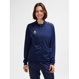 Hummel Sportsweatjacke 'Authentic' Damen Gr&ouml;&szlig;e M marine / dunkelblau / schwarz / wei&szlig;