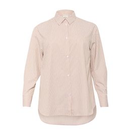 Kaffe Curve Shirt Damen Gr&ouml;&szlig;e 6XL rosa / wei&szlig;
