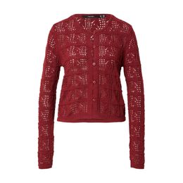 V&eacute;ro Moda Vero Moda Strickjacke 'VMAMAZING' Damen Gr&ouml;&szlig;e M rostbraun