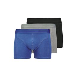 Jack & Jones Jack & Jones Boxershorts 'JACOrdinary' Herren Gr&ouml;&szlig;e XS blau / grau / schwarz