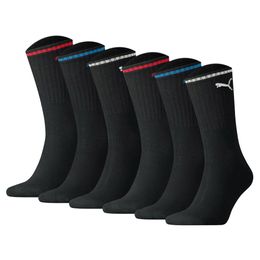 Puma Sportsocken Damen Gr&ouml;&szlig;e 47/49 blau / rot / schwarz / wei&szlig;