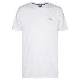 PETROL INDUSTRIES T-Shirt Herren Gr&ouml;&szlig;e M wei&szlig;
