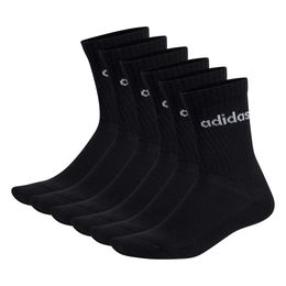 adidas originals Socken '6er-Pack' Damen Gr&ouml;&szlig;e 40/42 schwarz / wei&szlig;