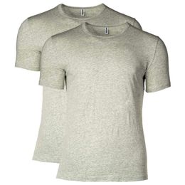 Moschino T-Shirt Herren Gr&ouml;&szlig;e XXL grau / rauchgrau / pastellgr&uuml;n
