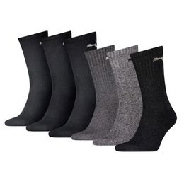 Puma Socken Damen Gr&ouml;&szlig;e 47/49 anthrazit / hellgrau / schwarz