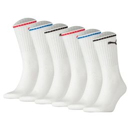 Puma Sportsocken Damen Gr&ouml;&szlig;e 39/42 blau / rot / schwarz / wei&szlig;