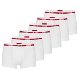 Hugo Boxershorts Herren Gr&ouml;&szlig;e L rot / wei&szlig;