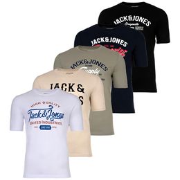 Jack & Jones Jack & Jones T-Shirt Herren Gr&ouml;&szlig;e XL beige / blau / oliv / rot / schwarz / wei&szlig;