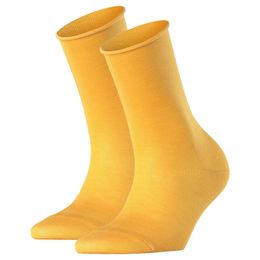 Falke Socken Damen Gr&ouml;&szlig;e 35/38 gelb