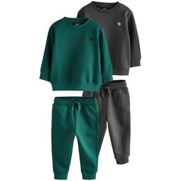 next Jogginganzug Jungen Gr&ouml;&szlig;e 80 smaragd / schwarz