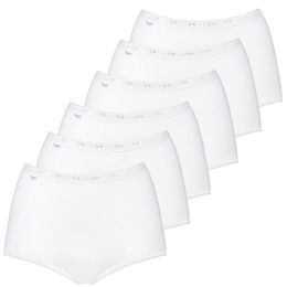 Sloggi Slip Damen Gr&ouml;&szlig;e XXXL schwarz / wei&szlig;