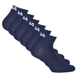 Fila Socken Damen Gr&ouml;&szlig;e 35/38 blau / wei&szlig;