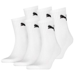 Puma Sportsocken Damen Gr&ouml;&szlig;e 47/49 schwarz / wei&szlig;