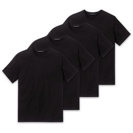 Schiesser Shirt Herren Gr&ouml;&szlig;e S schwarz