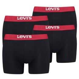 Levi's Levi's Boxershorts Herren Gr&ouml;&szlig;e S blutrot / schwarz / wei&szlig;