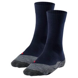 Falke Athletic Socks female size 39/40 Dark blue / mottled grey / Blood red