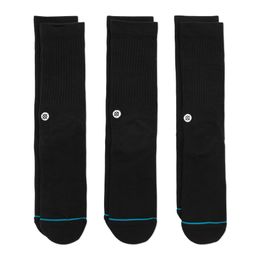 Stance Sportsocken Herren Gr&ouml;&szlig;e 37/39 schwarz / offwhite