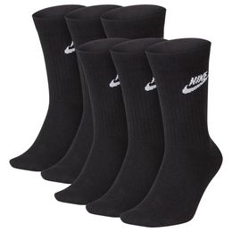Nike Socken Herren Gr&ouml;&szlig;e 46/50 schwarz / wei&szlig;
