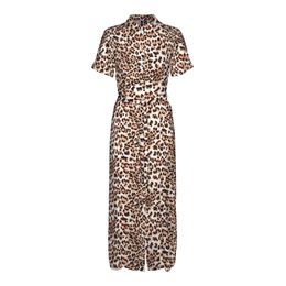 V&eacute;ro Moda Vero Moda Kleid 'VMEasy Joy' Damen Gr&ouml;&szlig;e 36 ecru / braun / schwarz Sommerkleid