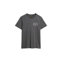 Superdry & Co Shirt 'Heritage' male size L Light grey / Dark grey