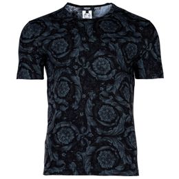 Versace T-Shirt Herren Gr&ouml;&szlig;e XL blau / schwarz