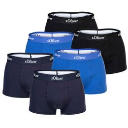 s.Oliver Boxershorts Herren Gr&ouml;&szlig;e L blau / schwarz / wei&szlig;