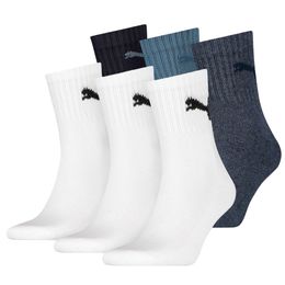 Puma Socken Damen Gr&ouml;&szlig;e 43/46 blau / navy / wei&szlig;