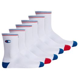 Champion Authentic Athletic Apparel Socken Damen Gr&ouml;&szlig;e 35/38 blau / rot / wei&szlig;